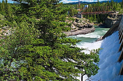 THE WORDSMITH MILL: Seebe Dam Alberta ( Alberta Places )