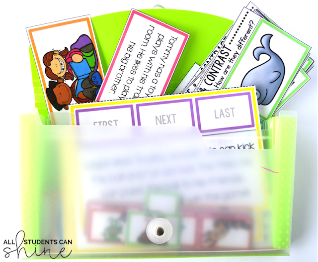 Guided Reading - Comprehension Skills - All Students Can Shine