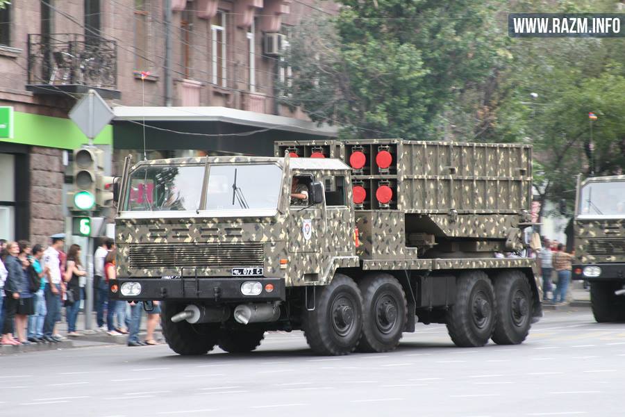 Oryx Blog - ジャパン: コーカサスのドラゴン：アルメニアの中国製「WM-80」多連装ロケット砲