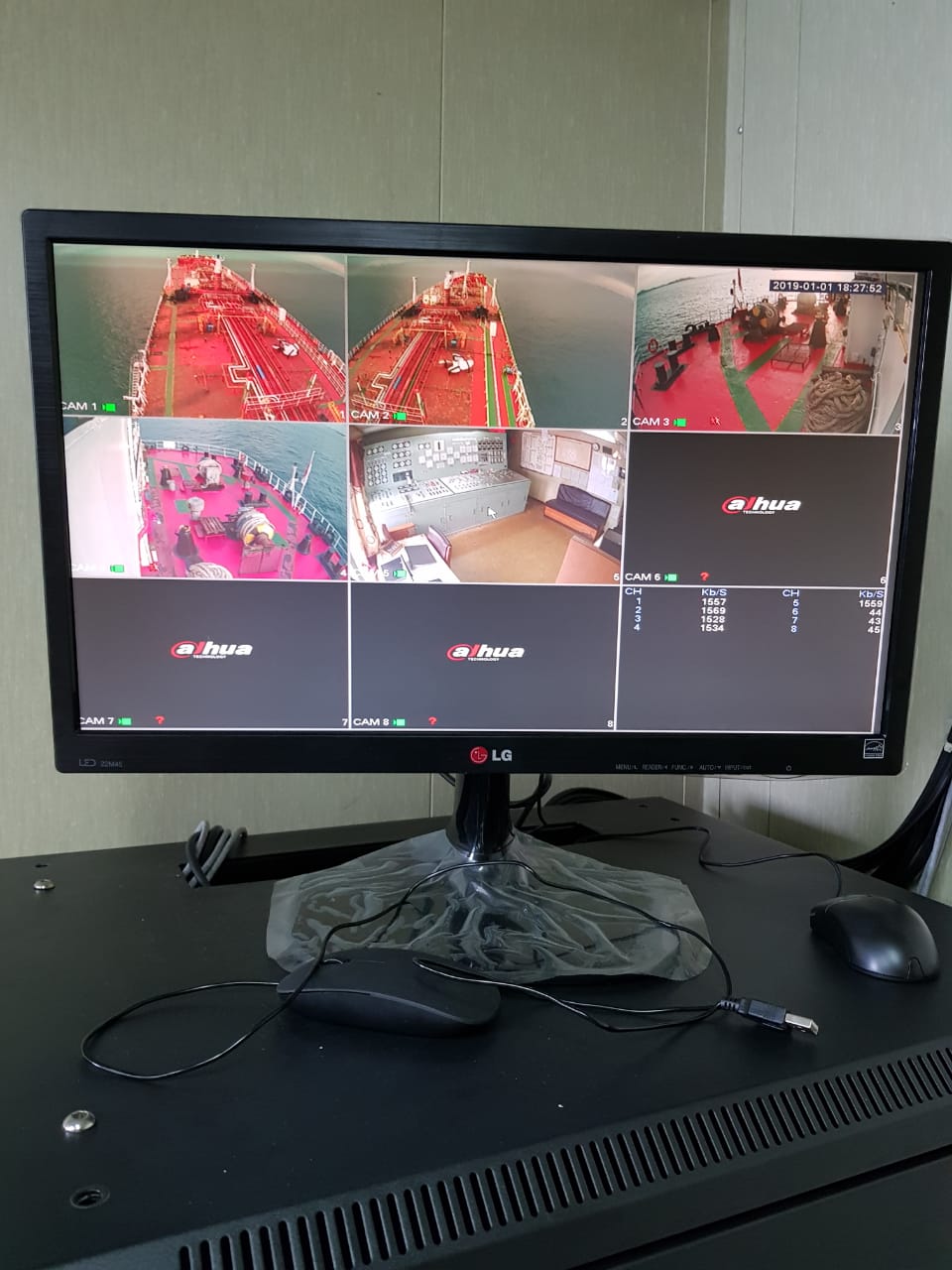 teknisi perbaikan cctv kapal vessel boat Batam