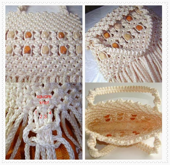 RoeMi (Roemah kreasi Mami): cara membuat tas macrame dari awal hingga ...
