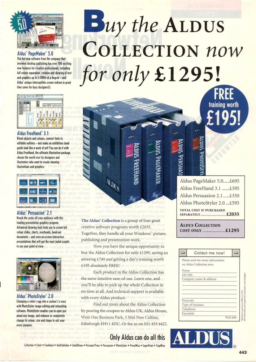 Informatica Viejuna: Aldus Collection