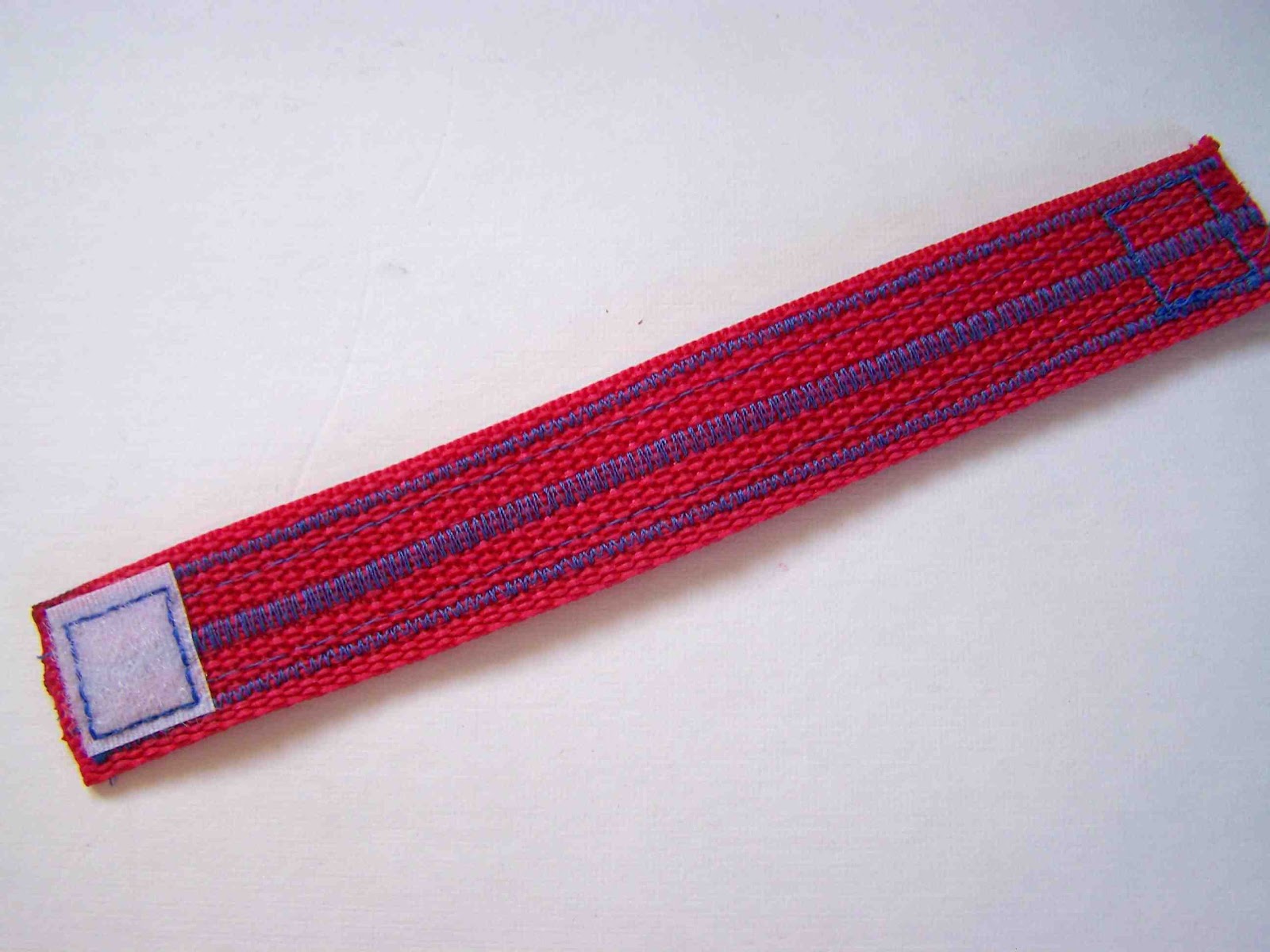 Made by Me. Shared with you.: Tutorial: Leather and Nylon Cuffs