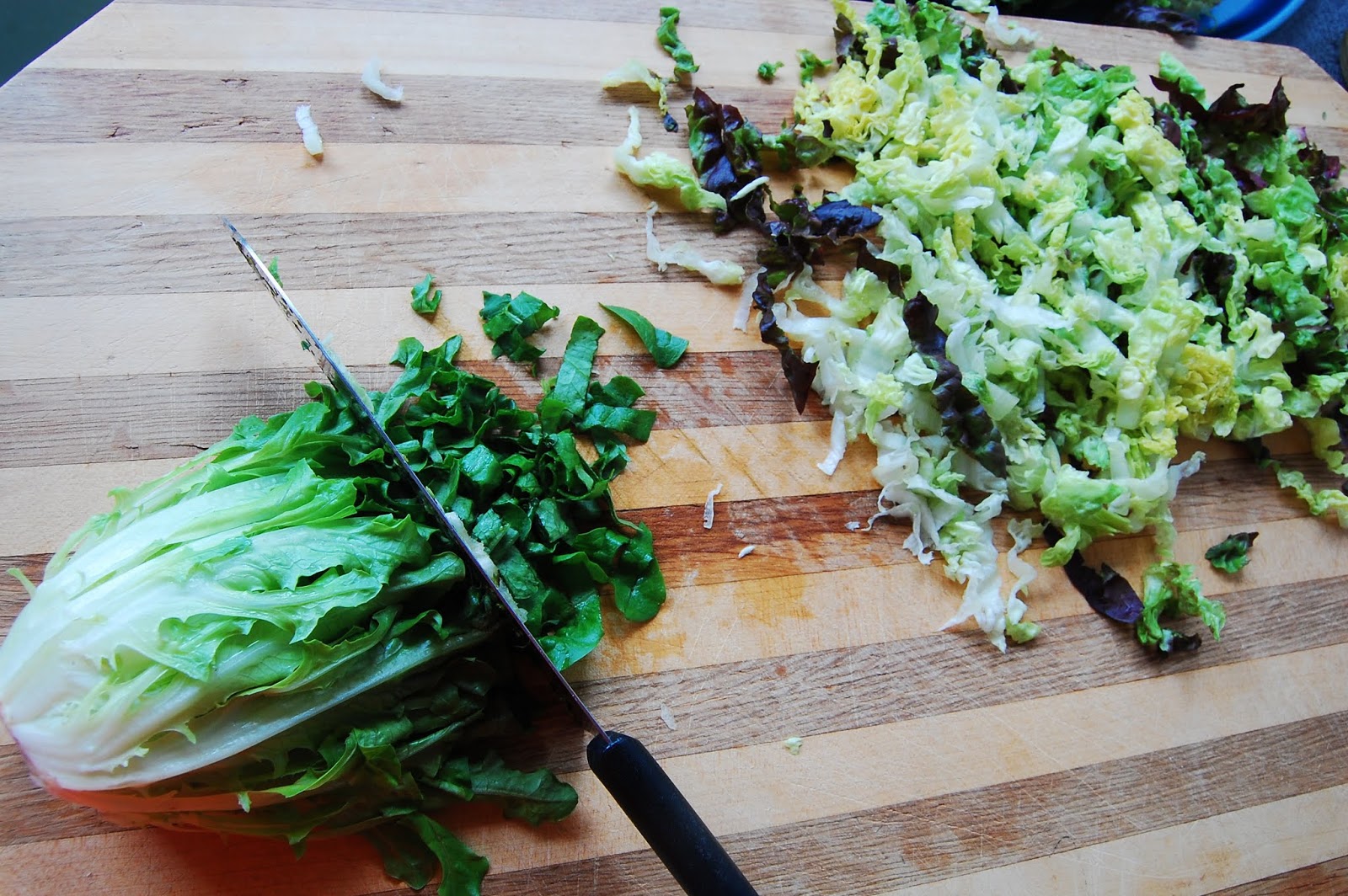Delicious Lean: Chiffonade of Mixed Lettuces