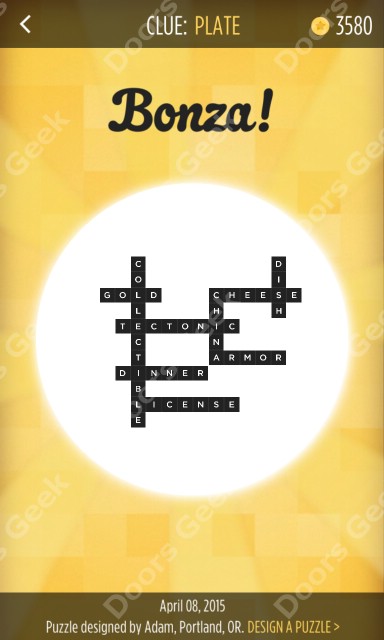 Bonza Daily Puzzle April 8 2015 Answers Doors Geek bonza-daily-puzzle-april-8-2015-answers-doors-geek