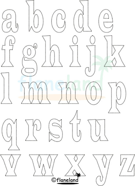 POLA HURUF ALPHABET - Flaneland