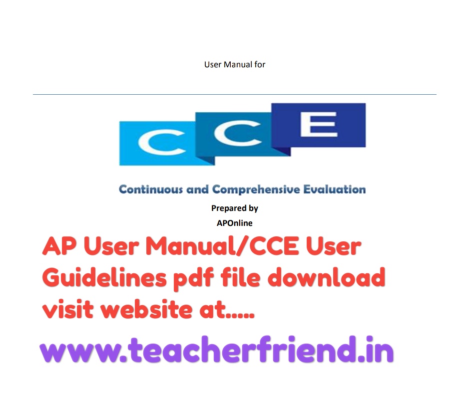 AP CCE User Manual/CCE User Guidelines pdf file download - Website for ...