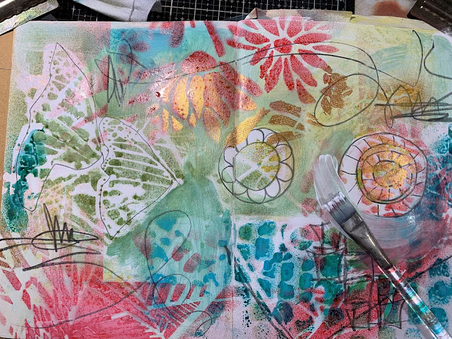 StencilGirl Talk: My Pastiche by Wendy Baysa