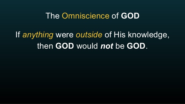 FireSpeaks: Omniscience of God (part 1) What is Omniscience?