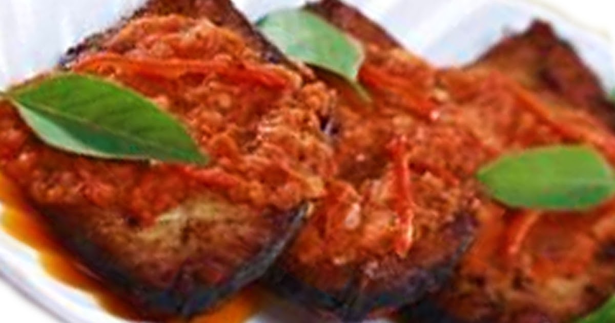 Masak ikan tenggiri rica-rica | Resep masakan ikan