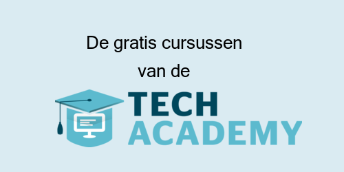 De gratis online cursussen van de Tech Academy | Gespot op 't Web..!