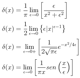 La Mecánica Cuántica: La función delta de Dirac