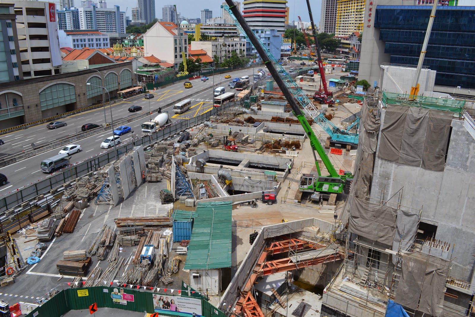 Downtown Line Construction: Rochor
