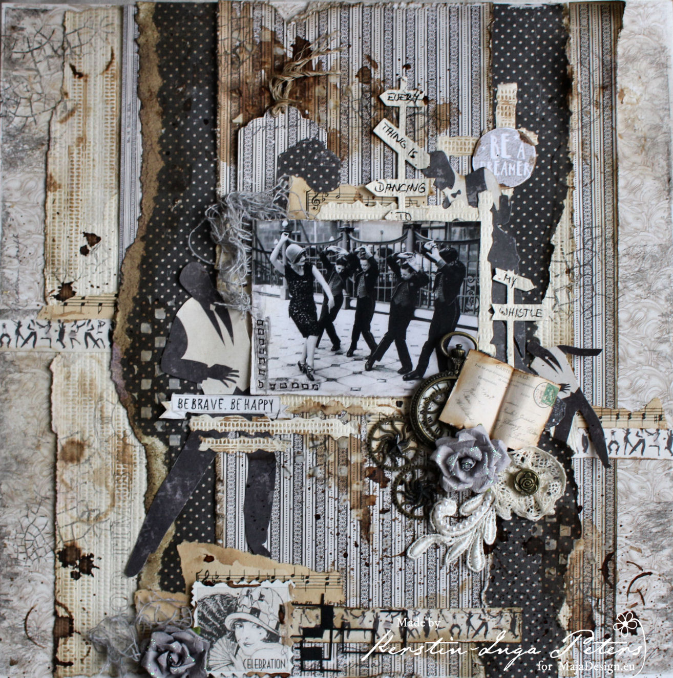 Scrapbook Dreams: Let's have fun with Maja Design