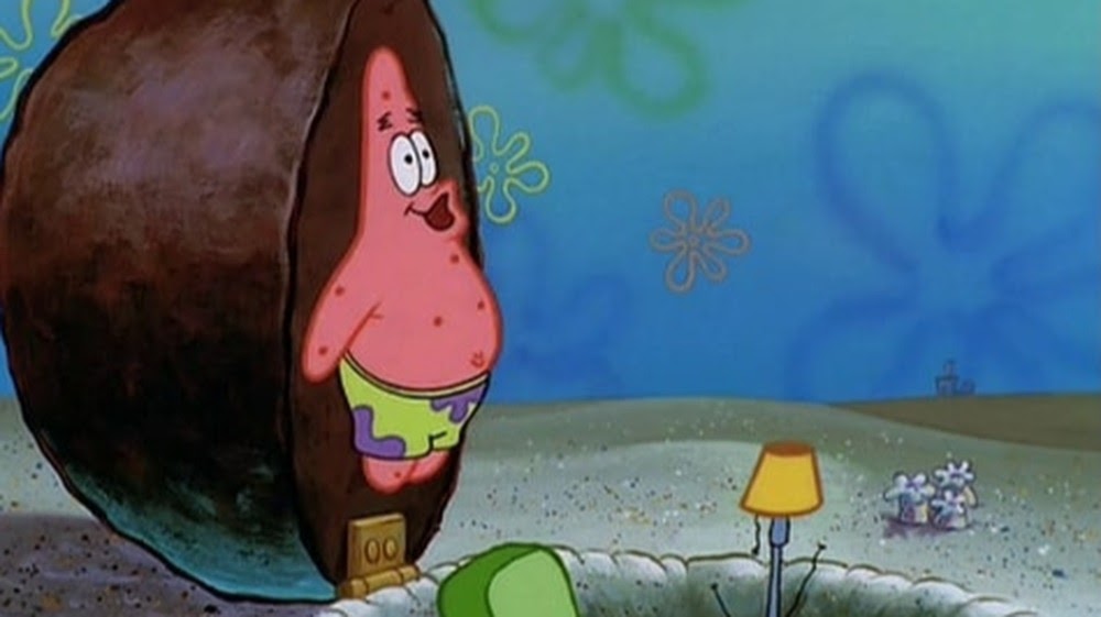 NickALive!: What Patrick Star's House Should Really Look Like in ...