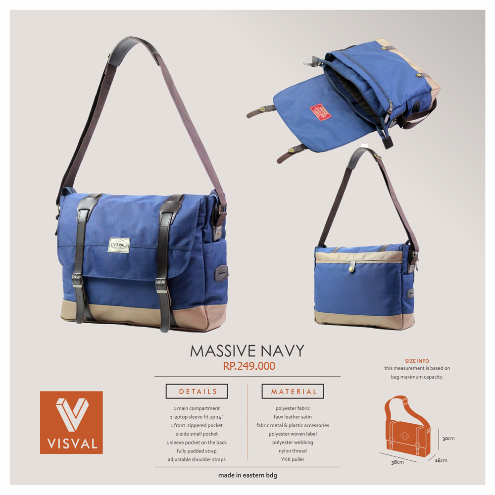MENCINTAI PRODUK ASLI INDONESIA DENGAN MEMBELI TAS VISVAL - RAMPAGE ...