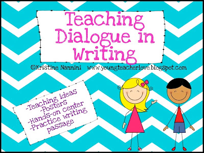 Classroom Freebies Too: Free Writing Dialogue Pack