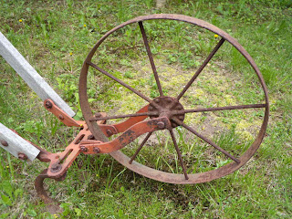 Small Holdings Farm: Vintage Farm Wheels - A Long Time Love