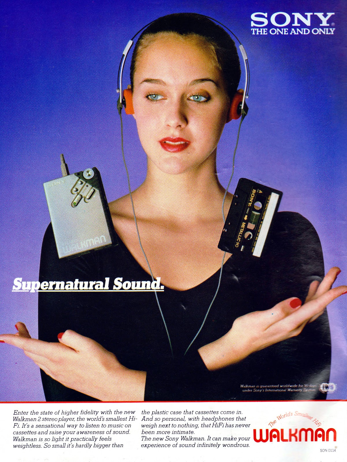 SOUNDz ELECTRONIC - 70s & 80s - by Michael Bailey: SONY WALKMAN CIRC 1982