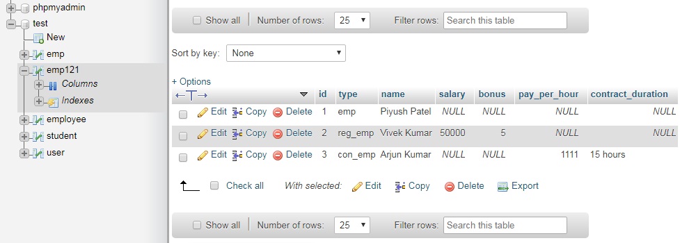 Hibernate Table Per Hierarchy using xml file Hibernate Table Per Hierarchy using xml file