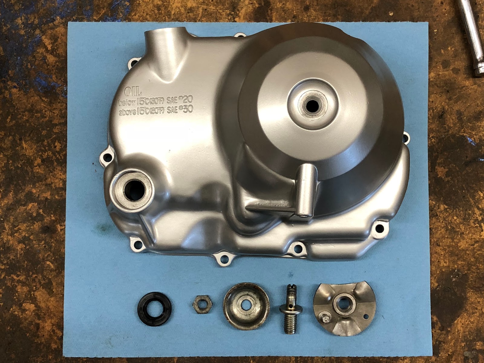 CT90 Engine Reassembly