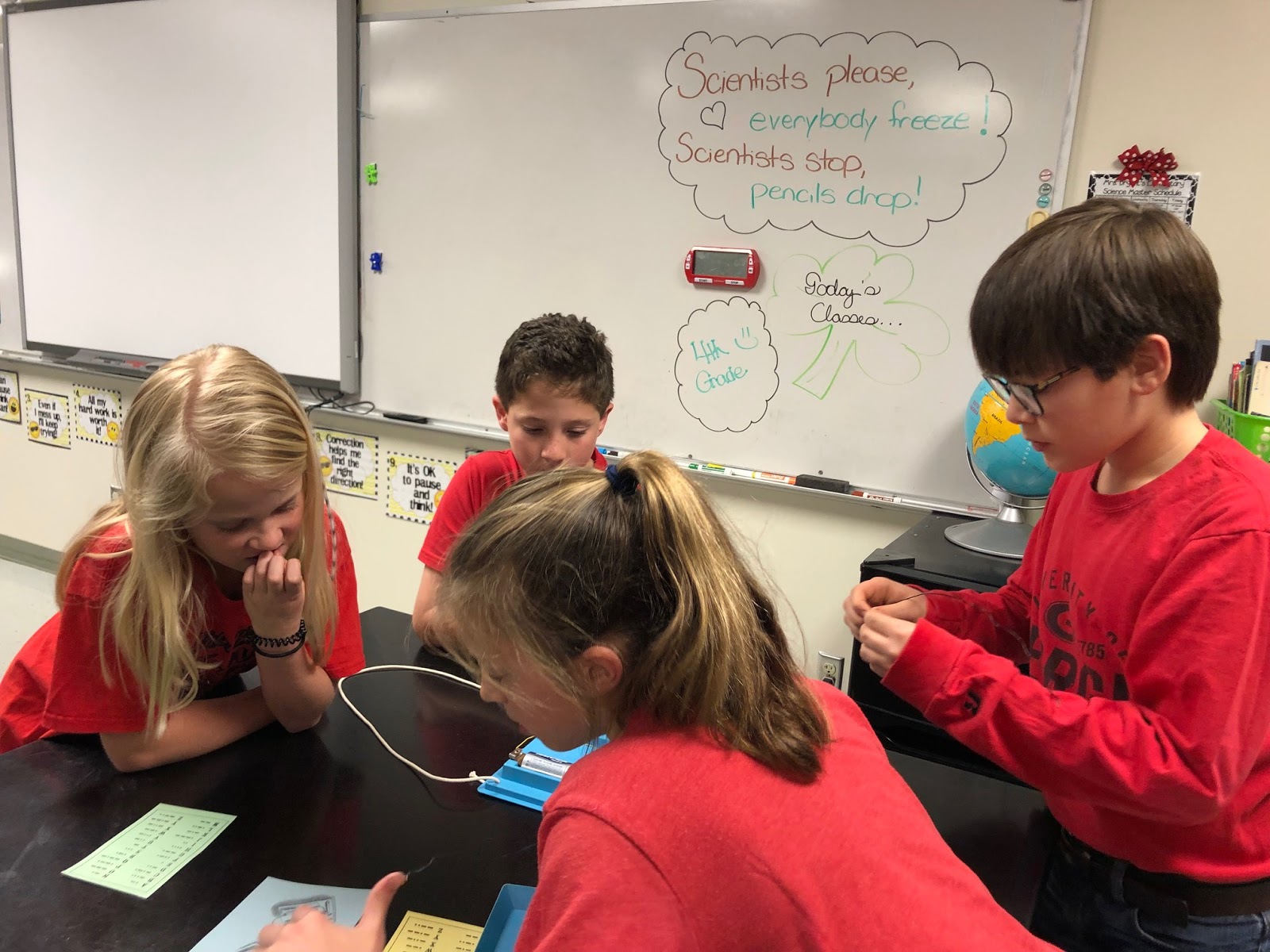 FPD 4th Grade News and Notes...: 4th Grade Science Lab Collaboration