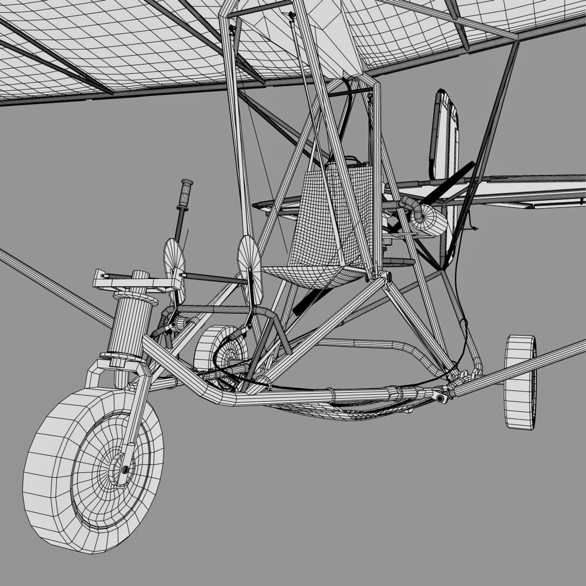 Ultralight Aircraft 3D Model | JonnyChapps
