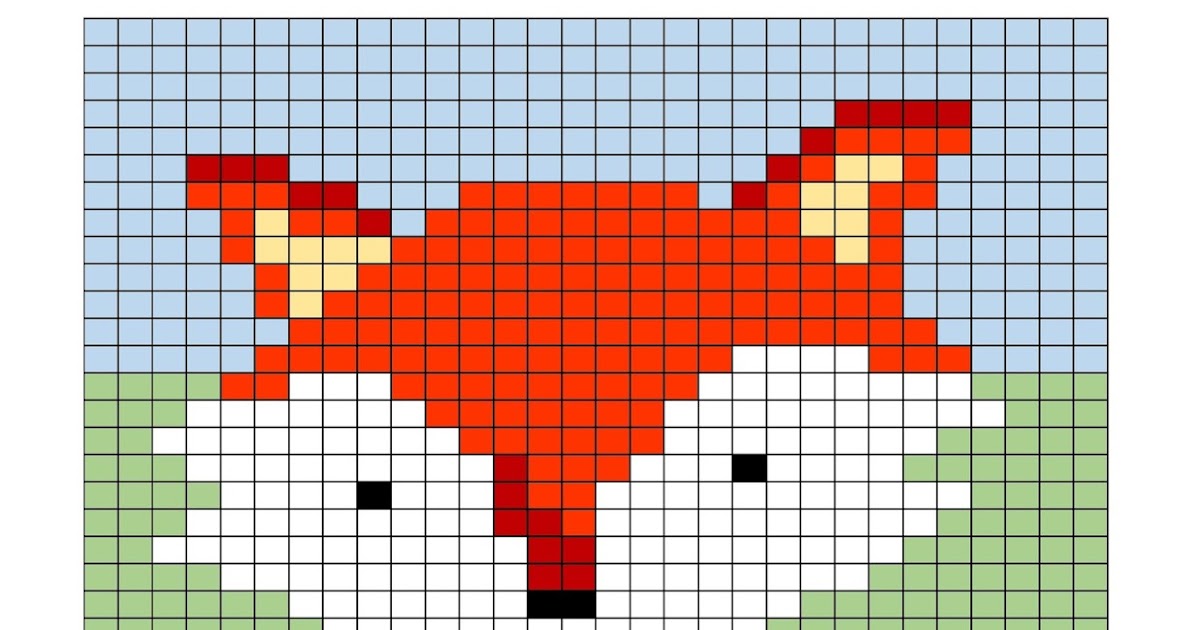 Stitch & Wick: {Little Fox in the Grass} FREE graph