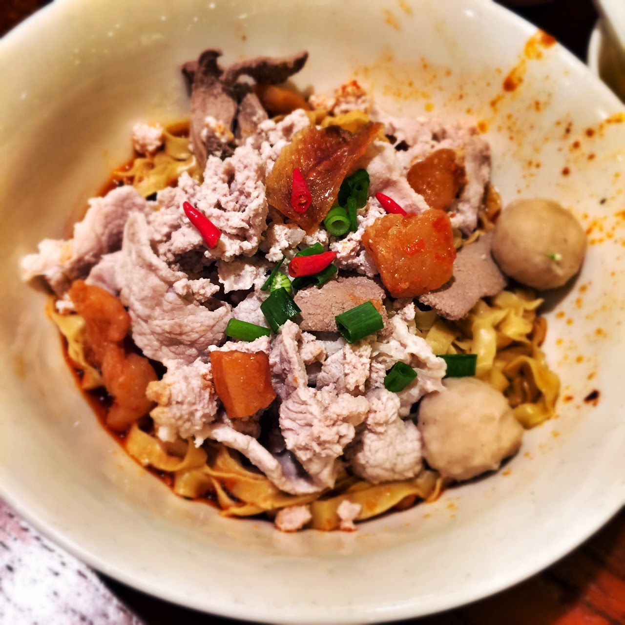 Life of a Lil Notti Monkey: Bak Chor Mee aka Mee Pok
