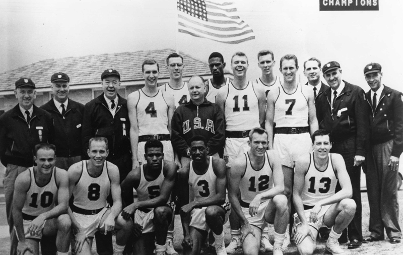 História Basq Masc: História do Basquete nas Olimpíadas - 1936-1964