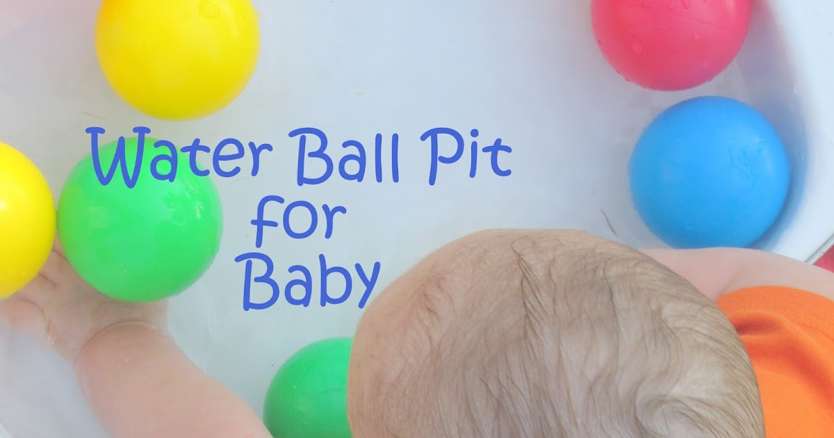 Easiest Baby Play Idea Ever! Make Your Own Water Ball Pit | School Time ...