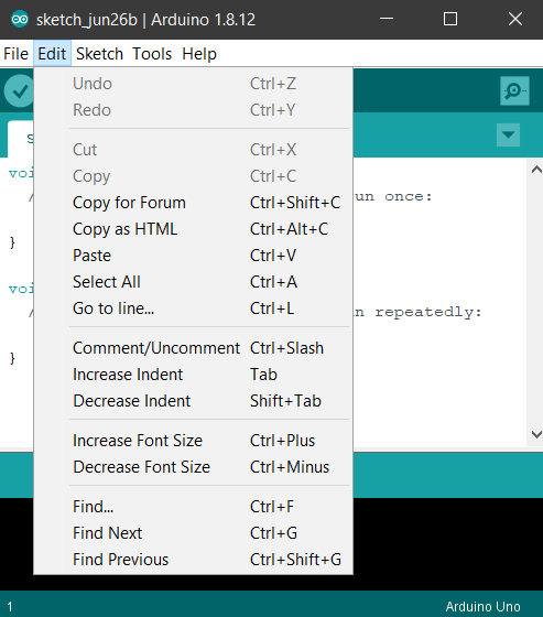 Arduino Program Structure