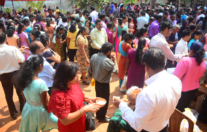 Faith . Hope . Love : The Cross of Miraculous - Old Goa