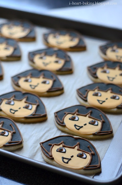 i heart baking!: dora the explorer cookies