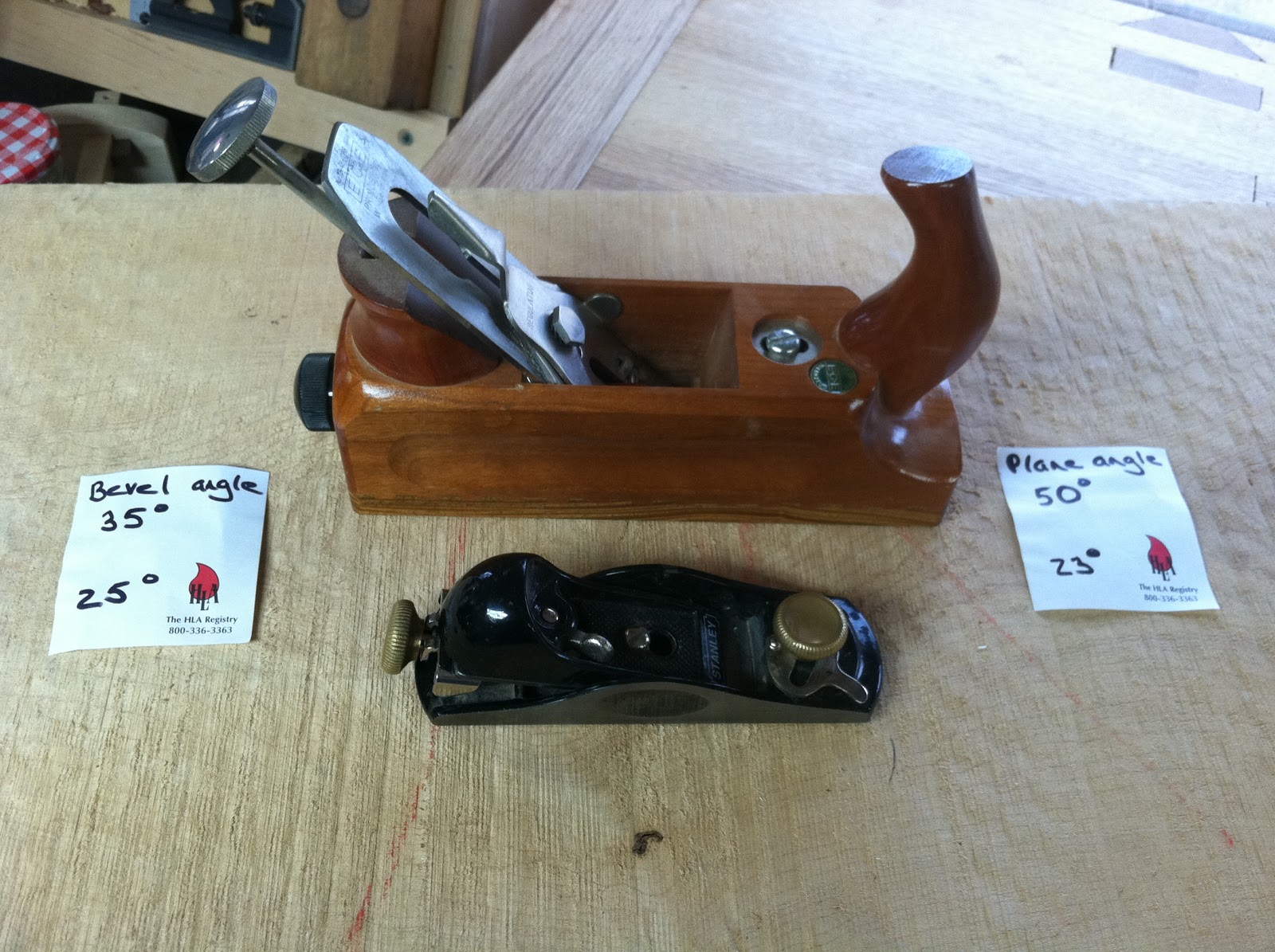 Math for Working Wood: Blade Angles in Hand Planes