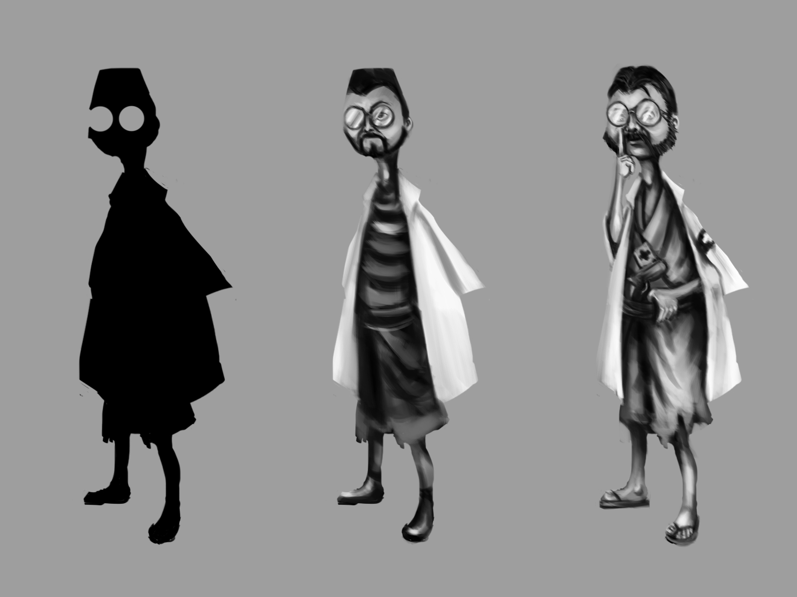 Vis Dev for Animation: Tu_Tran: Pirate_Academy_Characters