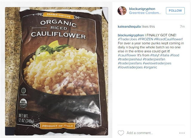 Exploring Trader Joe's: Trader Joe's Riced Cauliflower