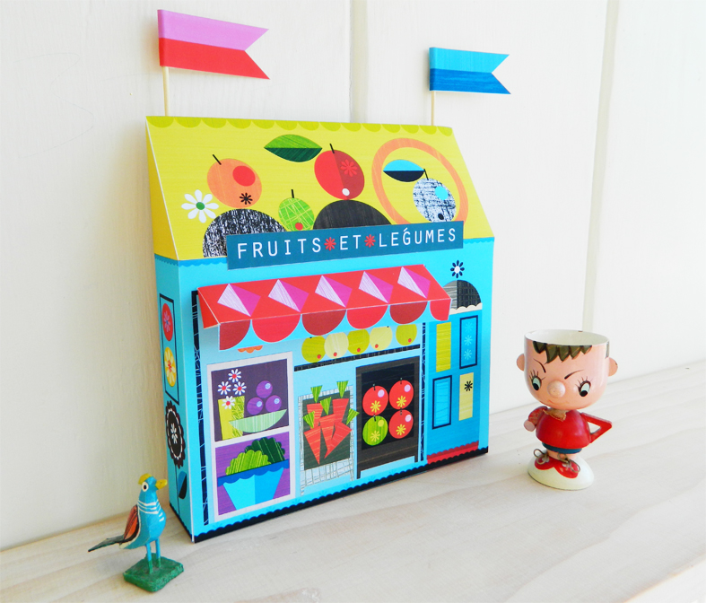 Ellen Giggenbach: new fruit and veg store craft kit