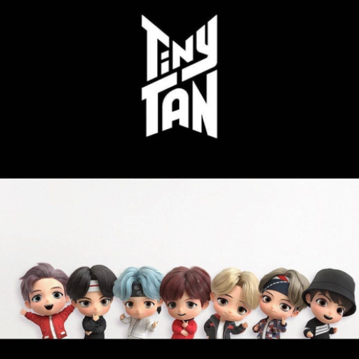 Tiny Tan BTS Wallpaper Character