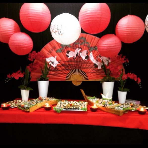 Chinese theme parties, Japanese party, Asian party