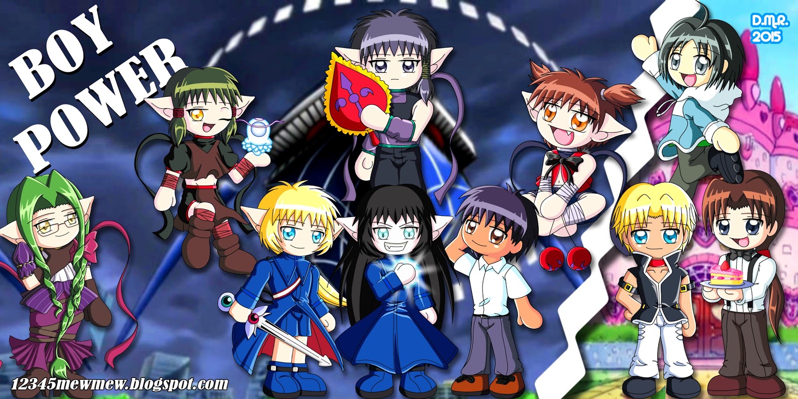 12345MewMew Blog!! - ¡El blog sobre Mew Mew!: ¡BOY POWER WALLPAPER!