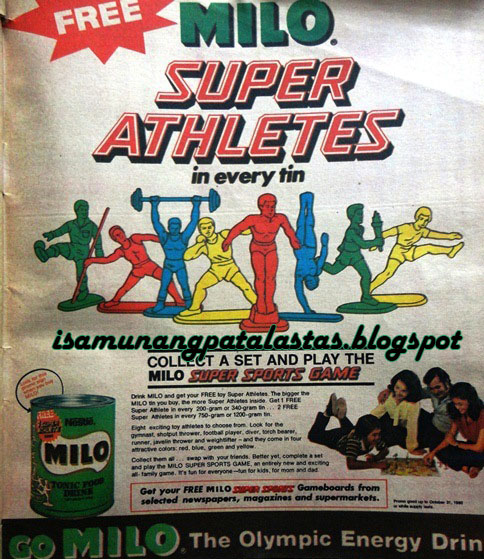 ISA MUNANG PATALASTAS: 256. MILO’s TRIBUTE TO SUPER ATHLETES, 1980