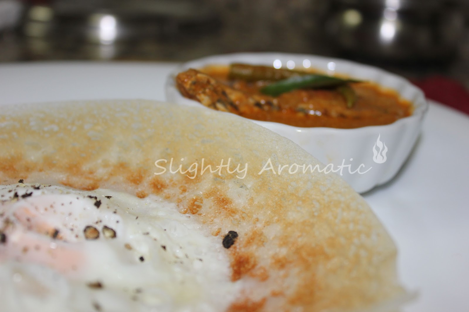 Recipes from Southern India: Appam With Fish Curry