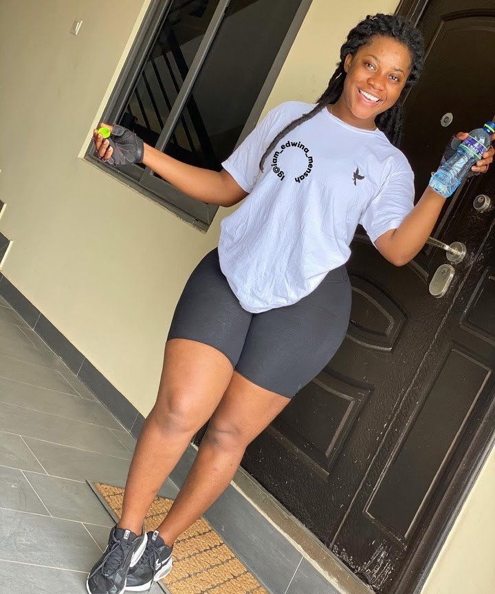 Edwina Mensah has a banging curvy body that makes scammers to use her ...