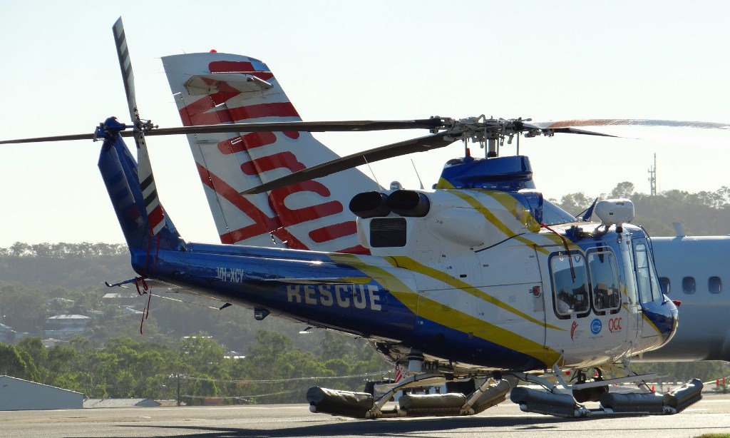 Central Queensland Plane Spotting: CareFlight Queensland Bell 412 VH ...