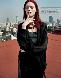 Kara Erwin / GLOW Magazine - December 2012 - WANTED Model Management