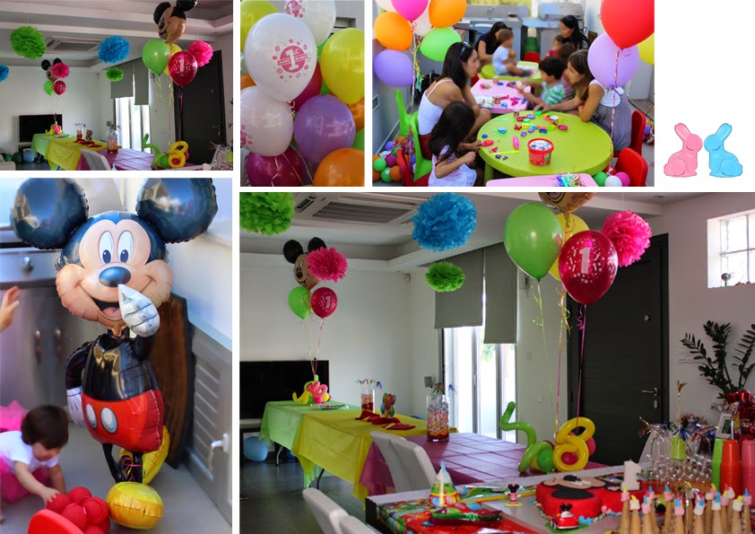 Smeth and Smoth: Mickey Mouse fun house themed Birthday Party