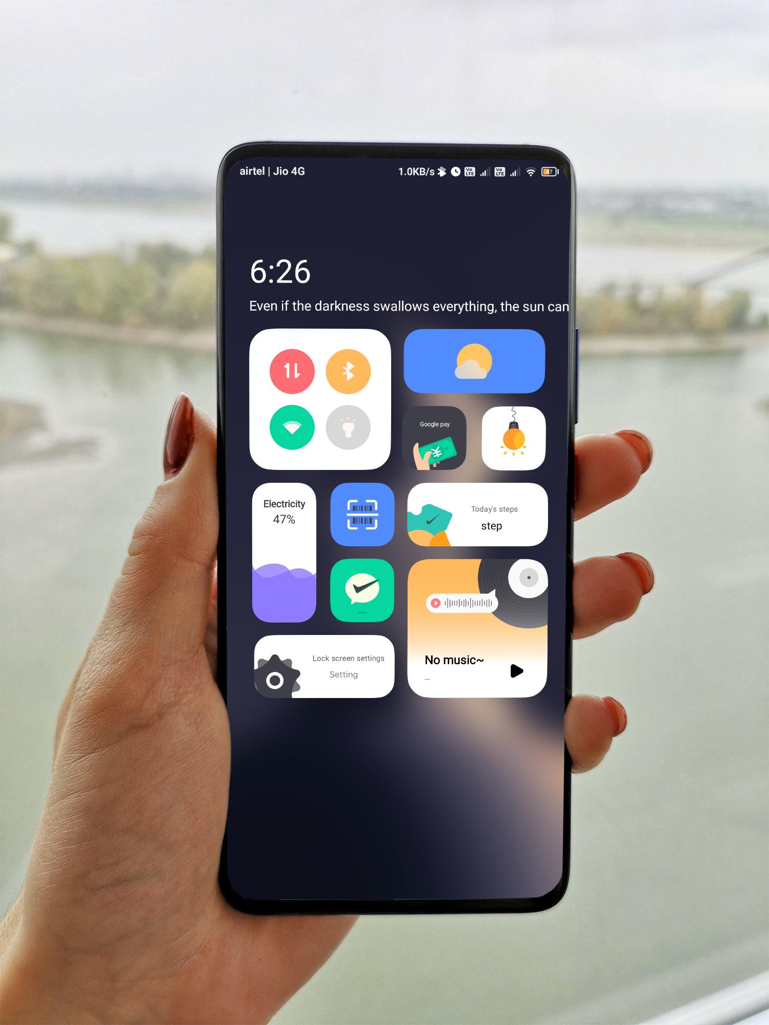 Widget | Fantastic Theme for MIUI 12 With Minimal Look - MIUI Themes