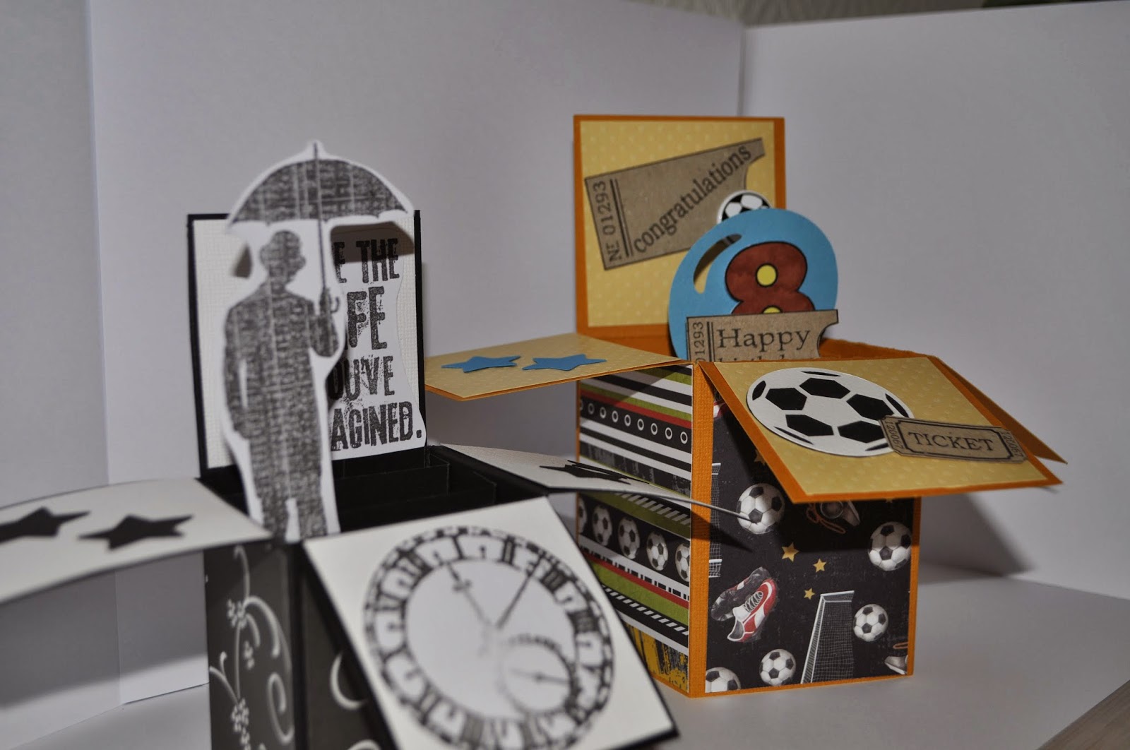 Hobby bloggen: Card in a box - 3D kort