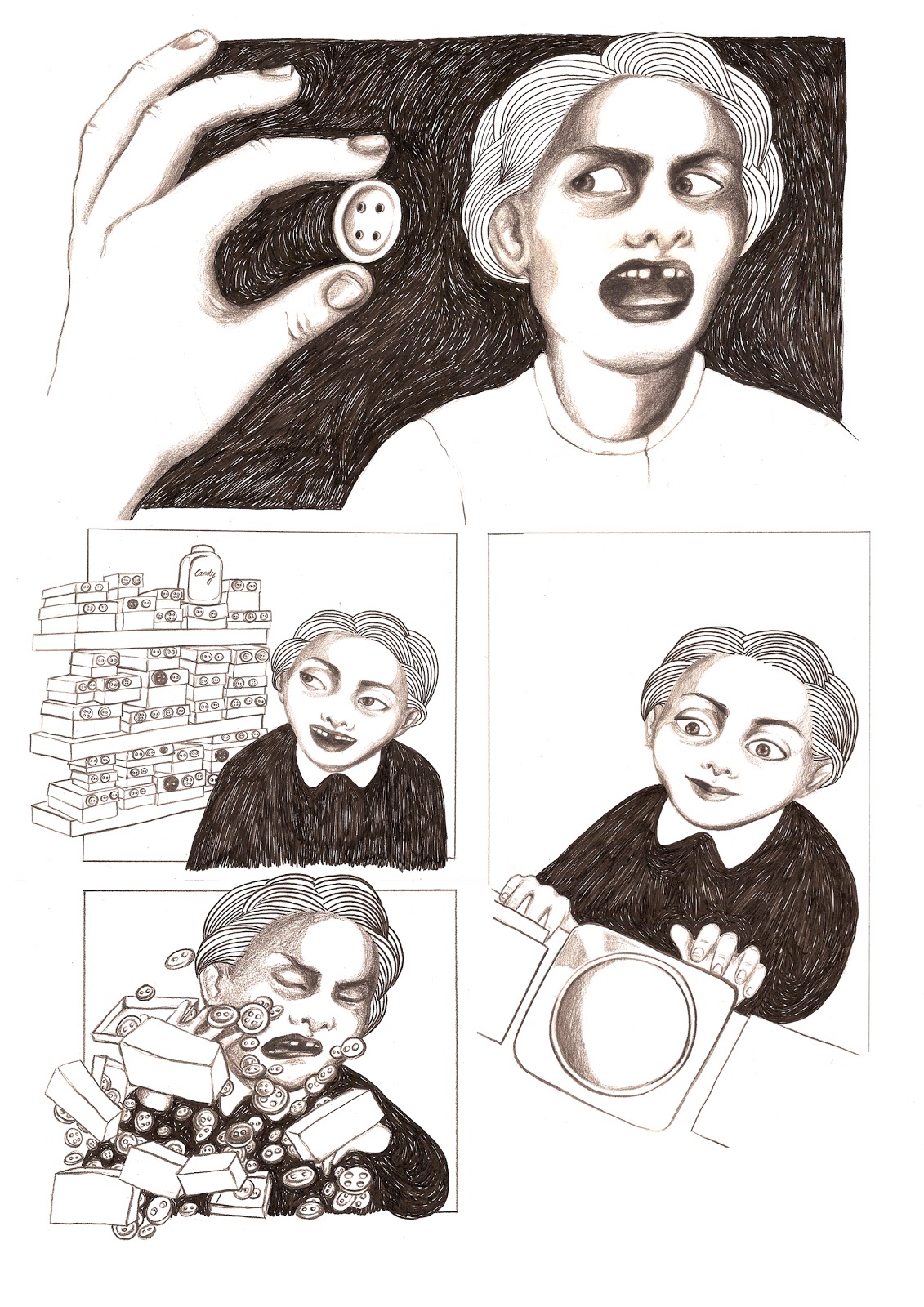 Ink soup!: Button Phobia/ Zipper Phobia